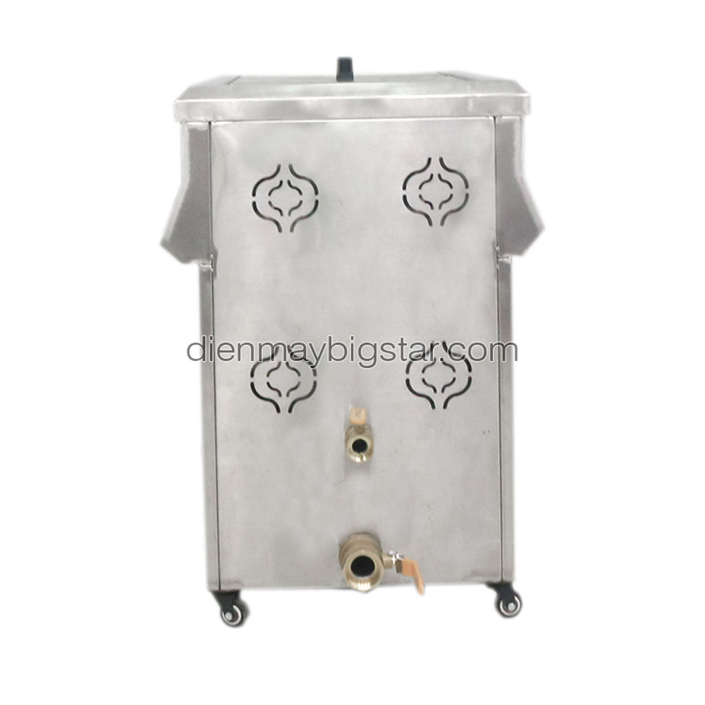 Bếp chiên tách dầu 50L điện cao cấp, dung tích lớn