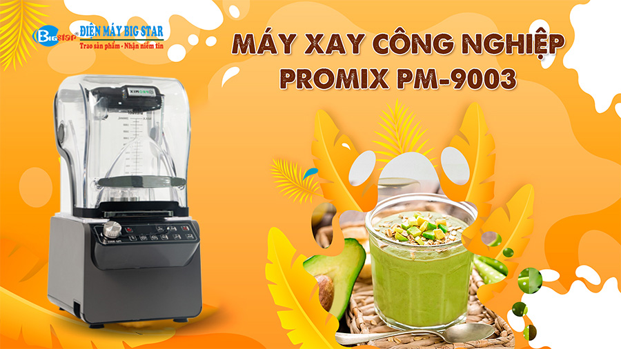 Máy xay công nghiệp Promix PM-9003 thiết kế thông minh, hiện đại
