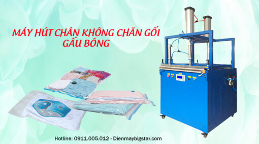 Máy hút chân không chăn gối gấu bông công suất lớn, tốc độ cao