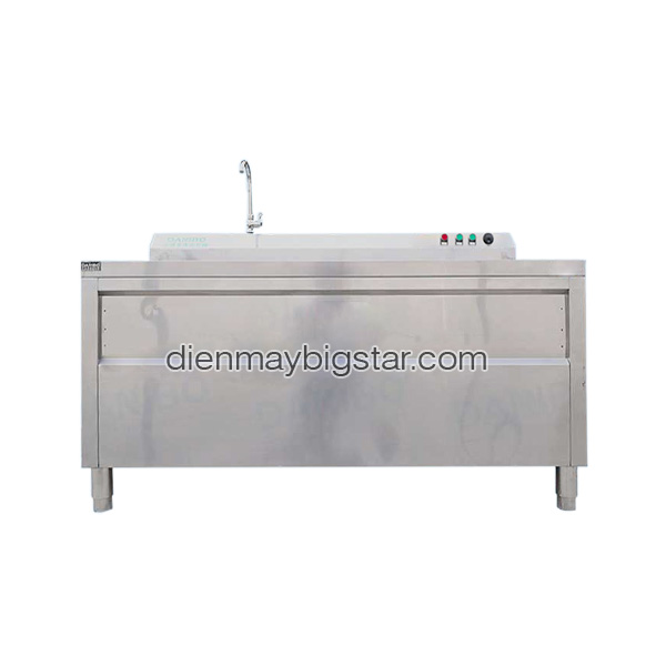 Máy rửa rau củ sục khí Ozone công nghiệp tự động, hiện đại