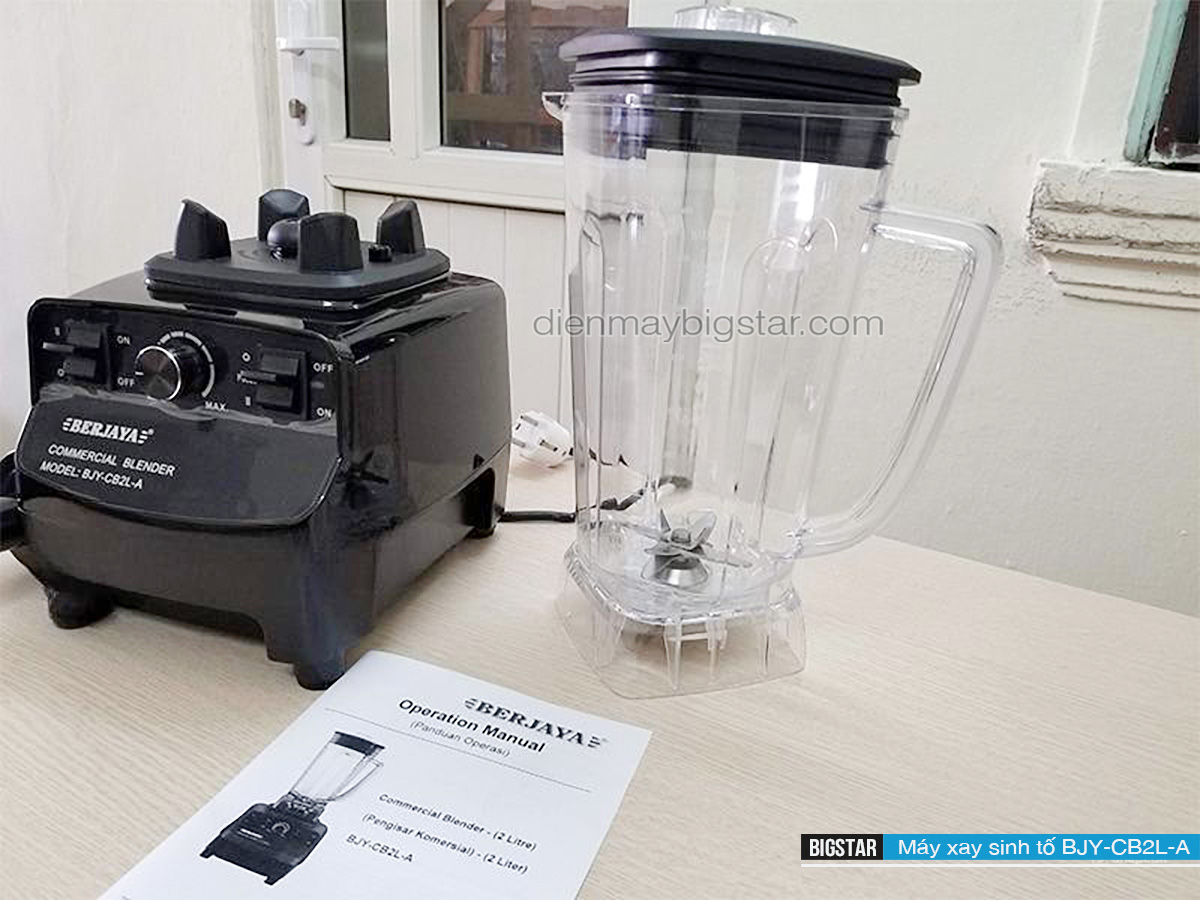 Máy xay sinh tố Berjaya BJY-CB2L-A nhỏ gọn, hiện đại