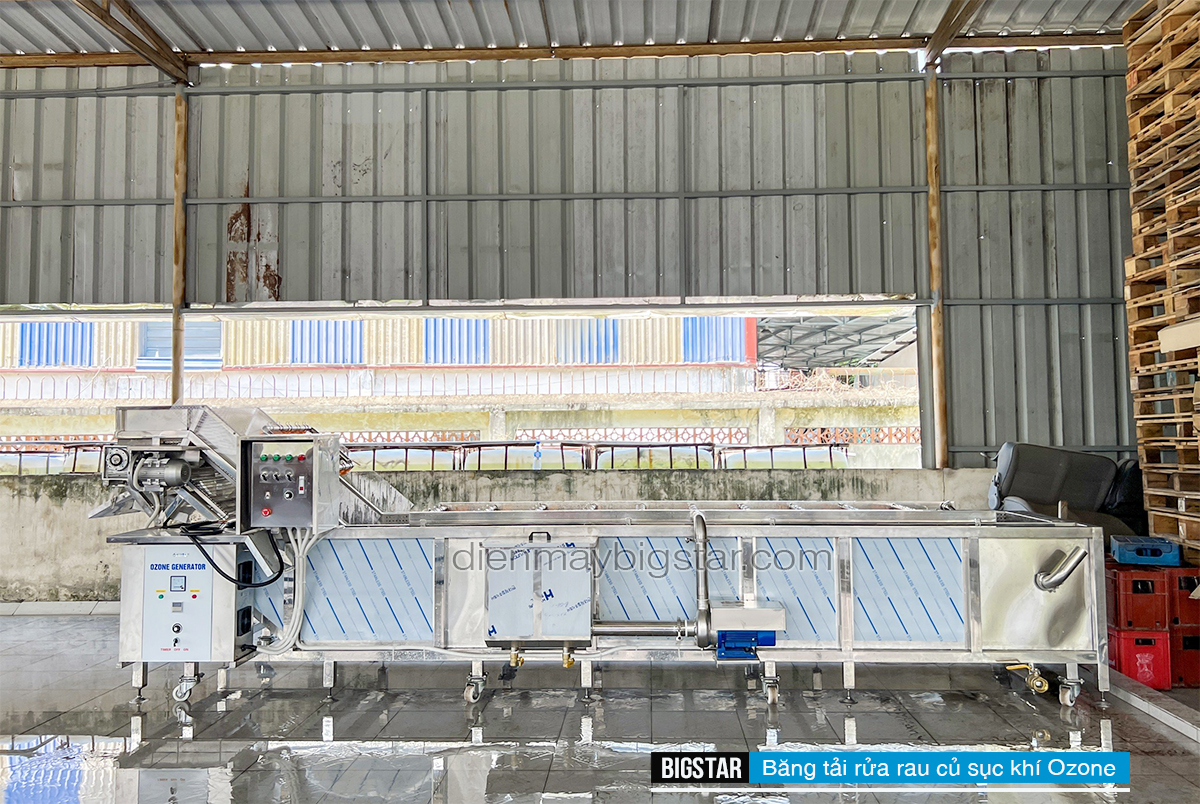 [ĐƠN HÀNG] MÁY RỬA RAU CỦ BĂNG TẢI CÔNG NGHIỆP GIAO TẠI LONG AN - Điện ...