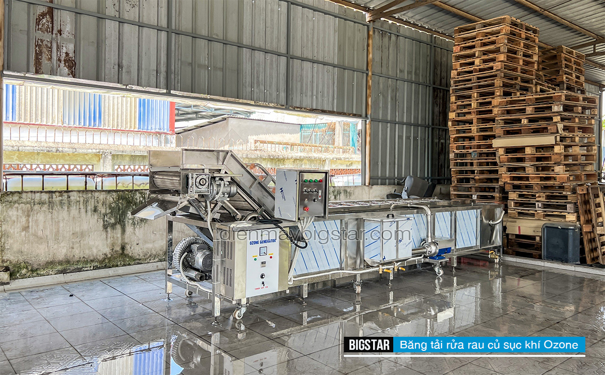 [ĐƠN HÀNG] MÁY RỬA RAU CỦ BĂNG TẢI CÔNG NGHIỆP GIAO TẠI LONG AN - Điện ...