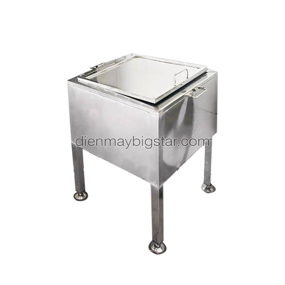 Bếp chiên đậu hũ đậu phụ công nghiệp - Chiên nhanh và đều