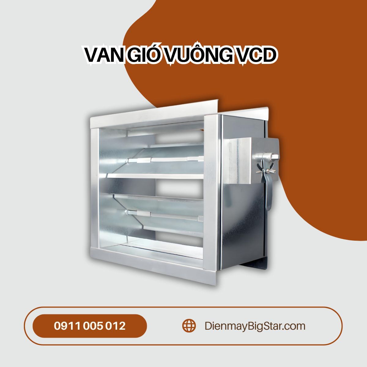 Van gió vuông VCD - Điện máy BigStar