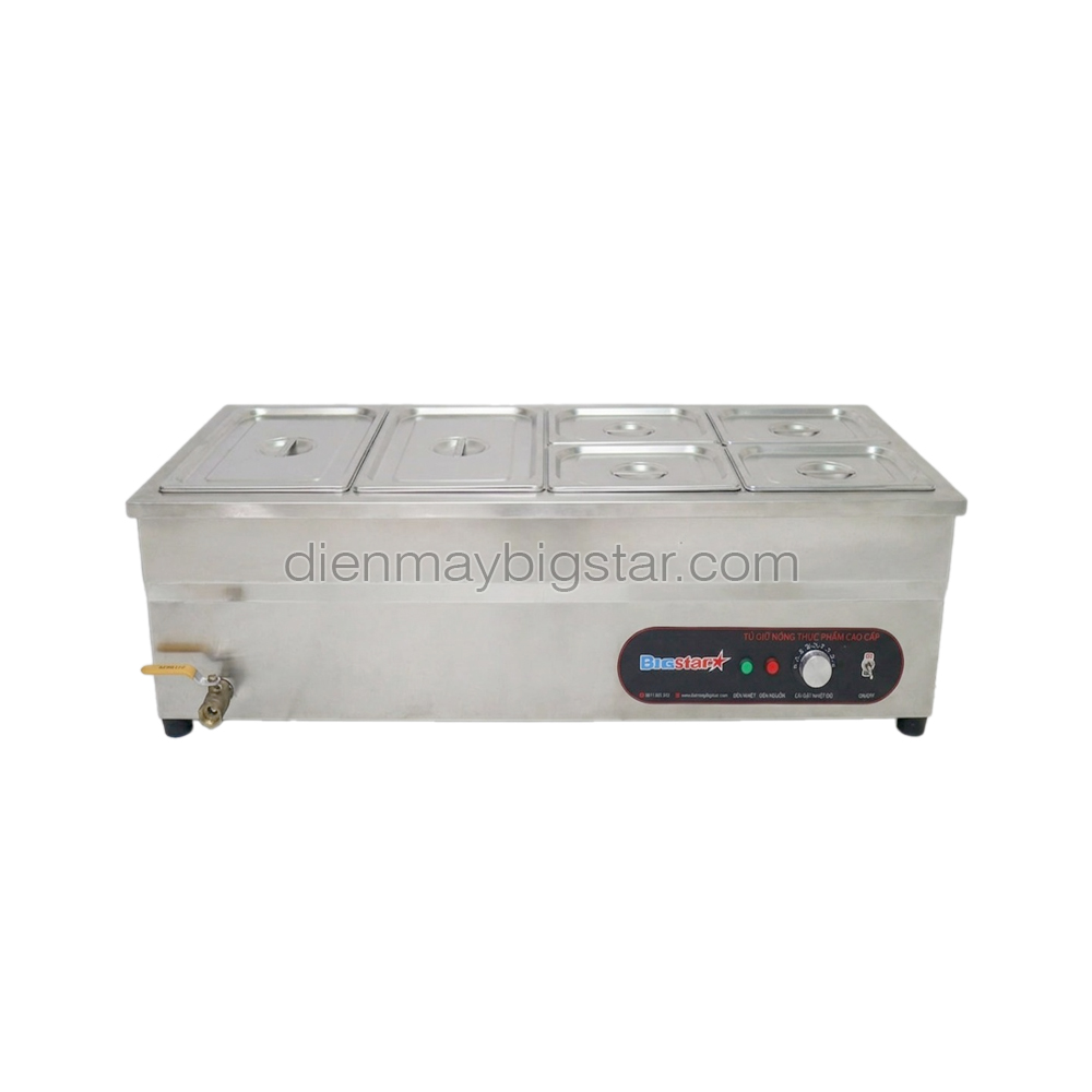 Tủ hâm nóng thức ăn 6 khay B4-2A4 hiện đại, đa năng, chuyên nghiệp